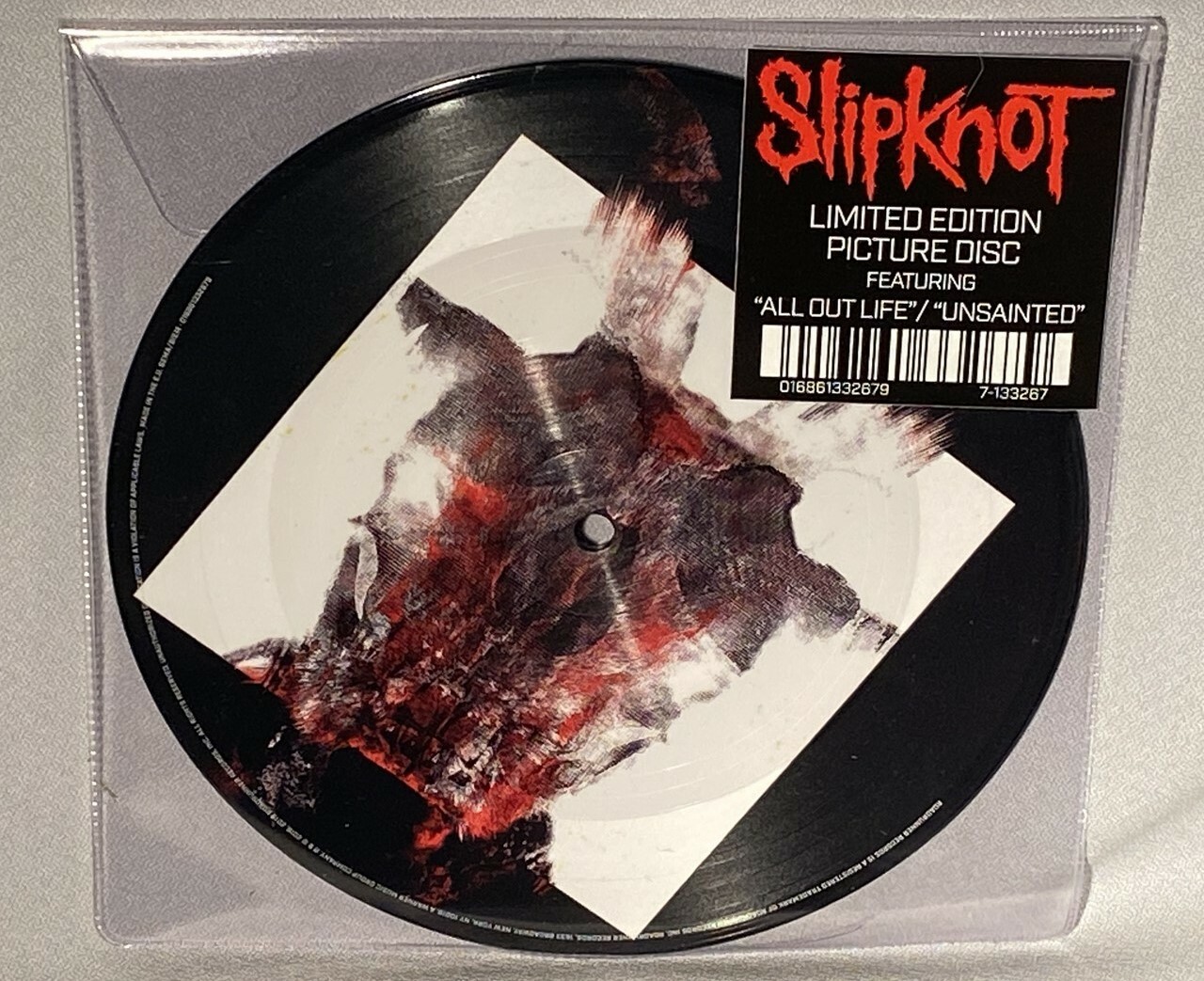 45 7" SLIPKNOT All Out Life/Unsainted (PICTURE Vinyl, BF RSD 2019) NEW ...