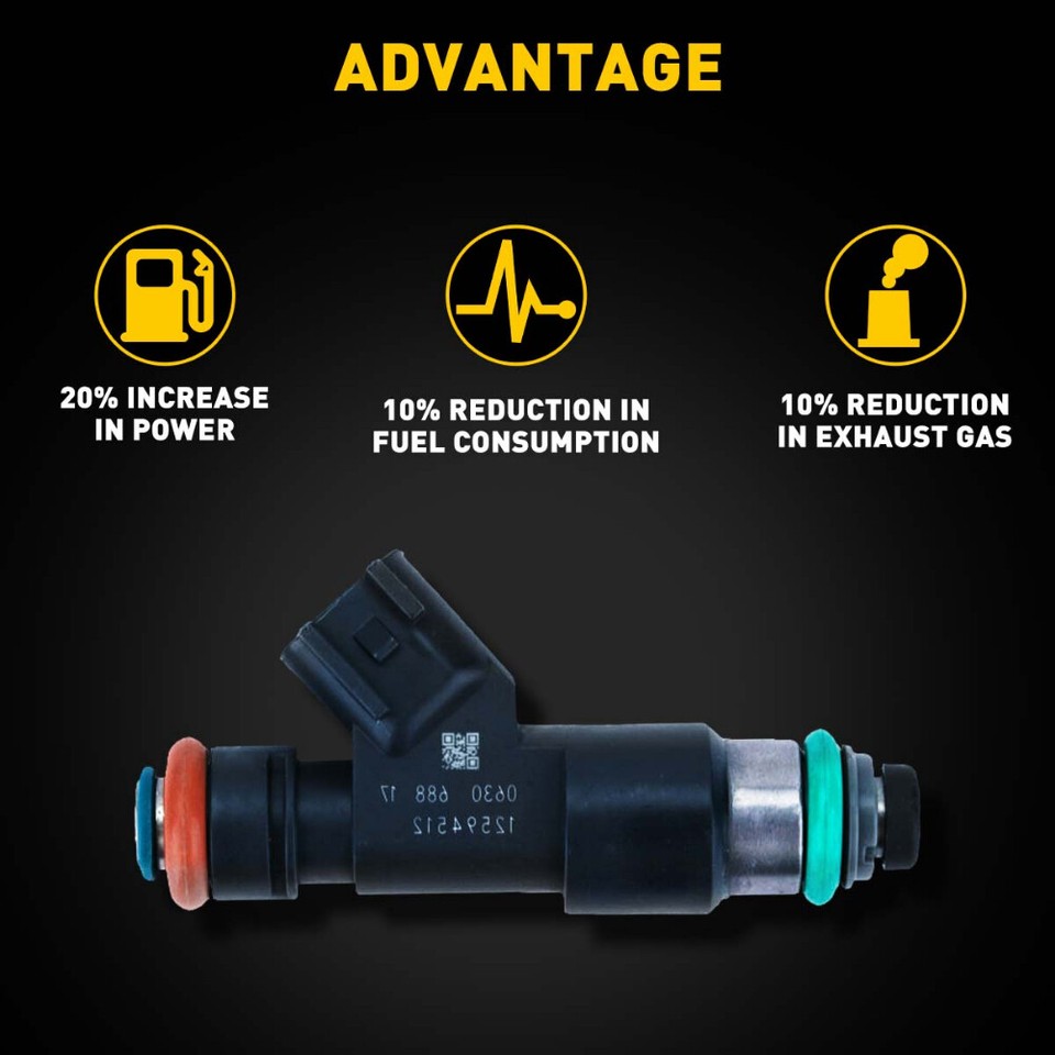 8* Fuel Injectors For 2007-2009 Chevrolet Silverado 1500 GMC Sierra ...