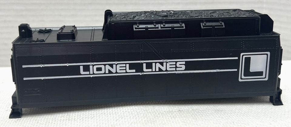LIONEL O-GAUGE 8800T-3 LIONEL LINES BLACK PLASTIC TENDER BODY SHELL ...