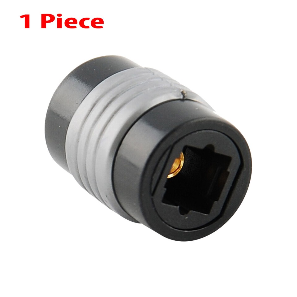 TosLink Optical Cable Coupler Digital Audio Fiber Optic Female ...