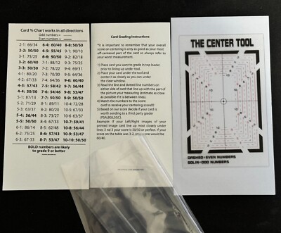 NEW Card Grading / Centering card tool PSA / BGS / TCG Pokémon - Free ...