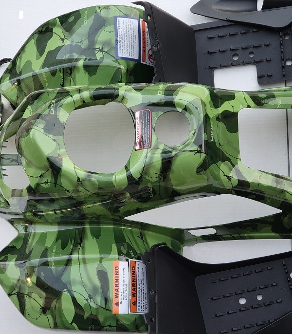 Coolster 3050C ATV Body Baja 50cc Vitacci Hawk-110 Taotao 110B Army ...