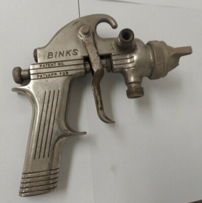 Vintage Binks Air Spray Gun Model #9 Excellent Pre-Owned Condition With ...