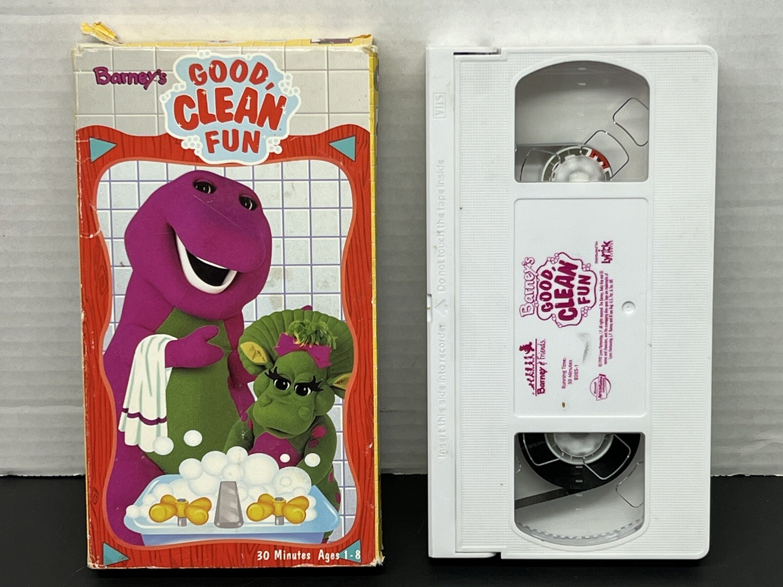 Barney & Friends Good Clean Fun! VHS Video | Grelly USA