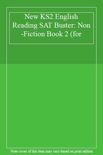 New KS2 English Reading SAT Buster: Non-Fiction, Books Paperback ...