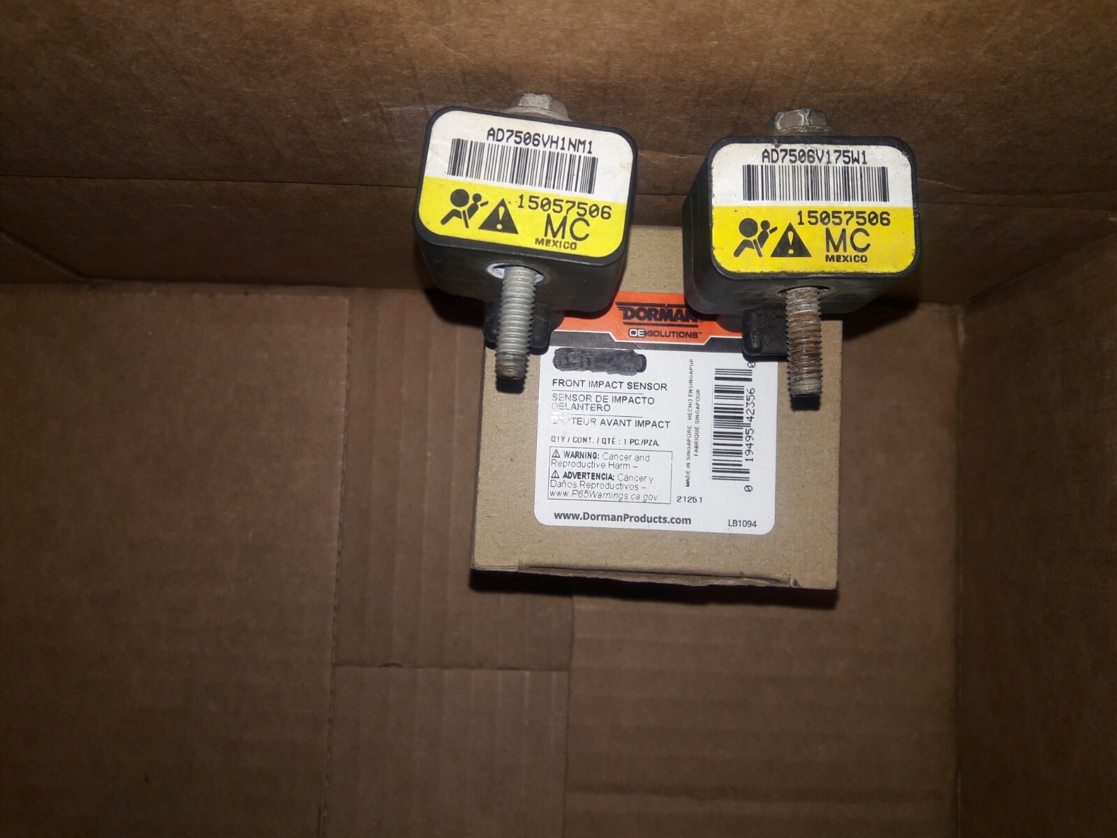 Dorman 590-200 Air-Bag Impact Sensor for sale online | eBay