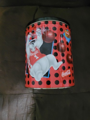 Vintage 1997 Coca Cola Coke Tin Can Basketball Dunking | eBay