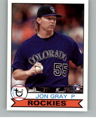 2016 Topps Archives Jon Gray 154 RC Colorado Rockies | eBay
