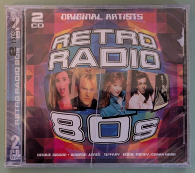 Various – Retro Radio 80s (CD, 2016, 2-Disc Set) Cracked CD Case | eBay