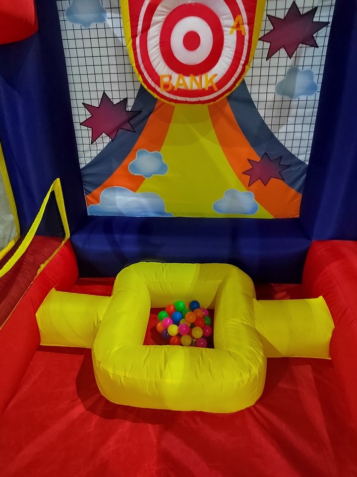 NEW Inflatable Carnival Games Inflatable bank a ball Game for Party ...