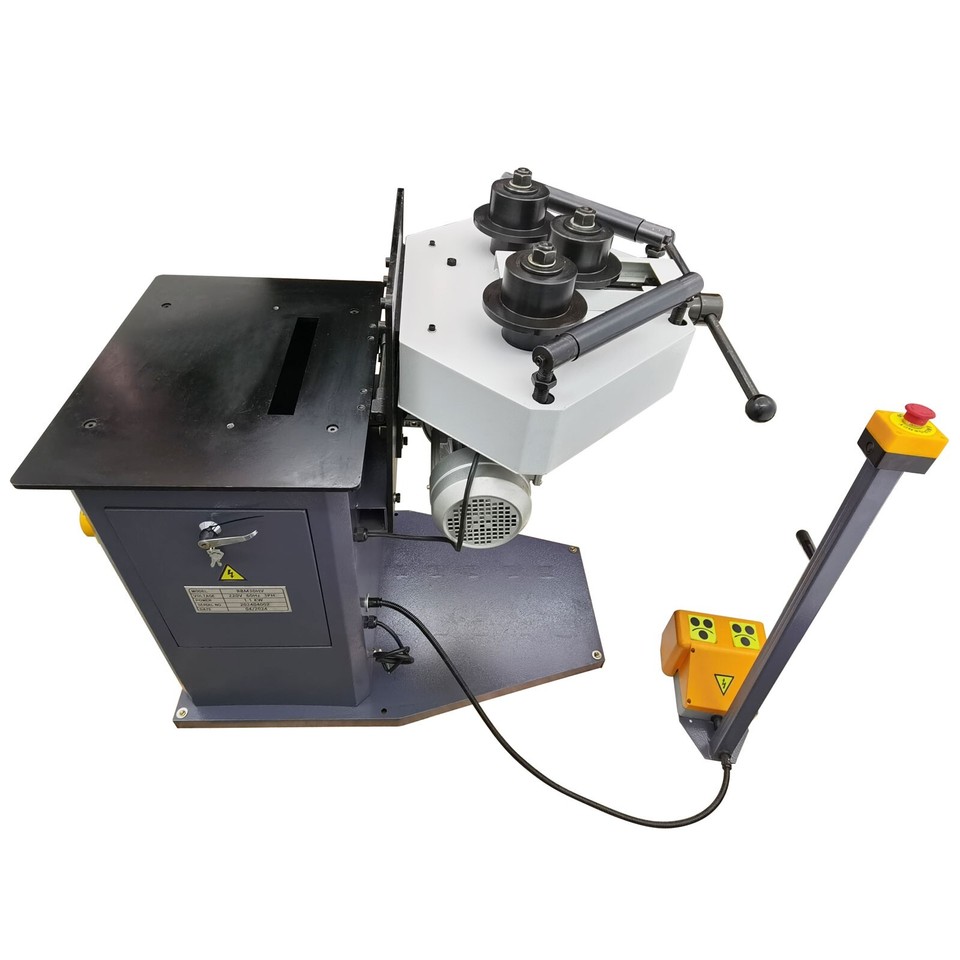 220V Pinch Roll Bender Ring Roller Roll Bender Round Bending Machine ...