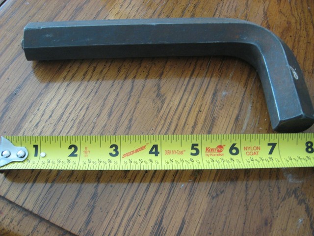 1" x 8" Allen Wrench 1 inch Allen brand | eBay