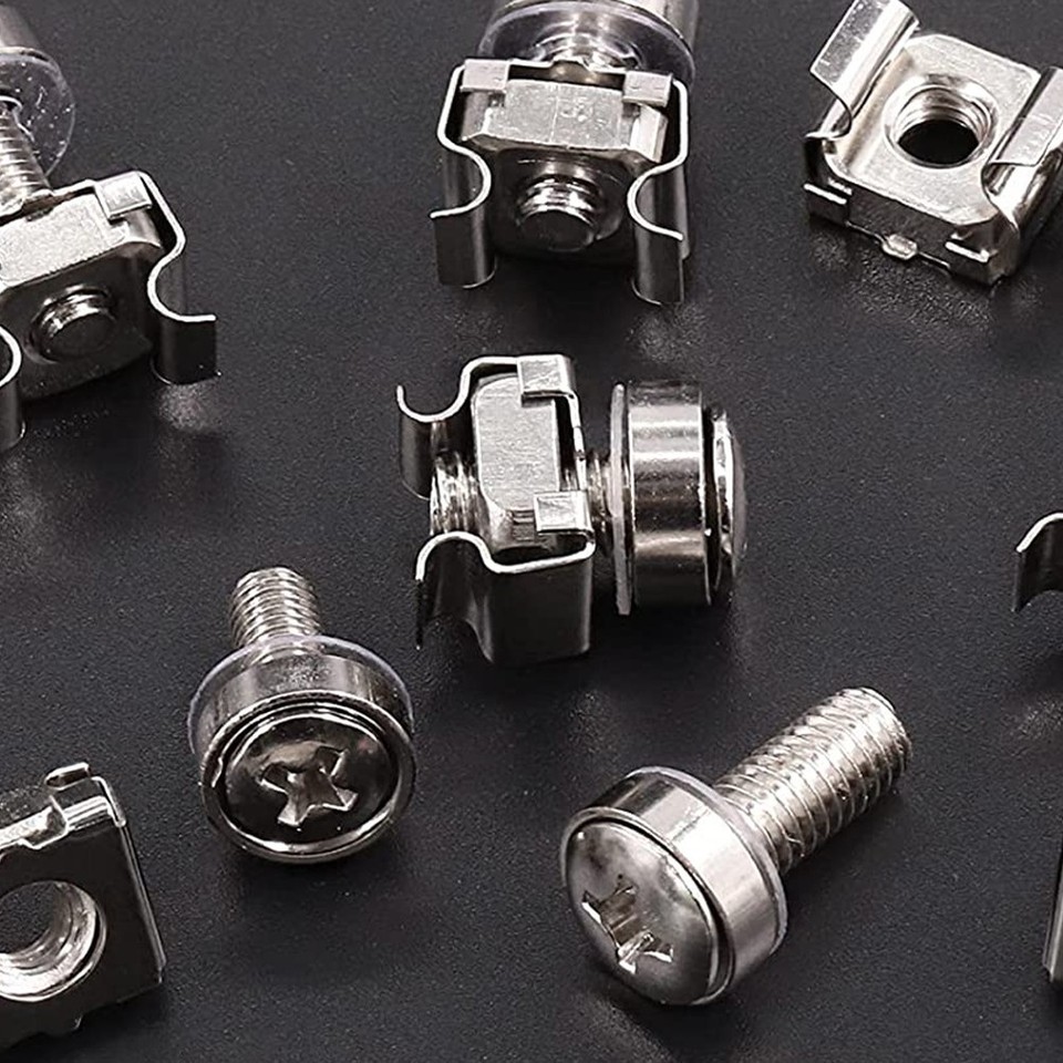 1 Set Replacement Cage Nuts Square Insert Nuts Mounting Accessory ...