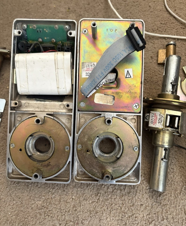 DL5200 Alarm Lock Double sided trilogy Digital Combo Lock w/C Kwy & 2 ...