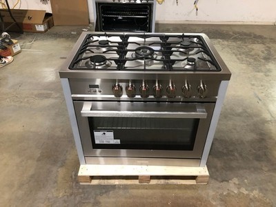 36 in. Gas Range, 5 Burners, Stainless Steel (OPEN BOX, COSMETIC ...