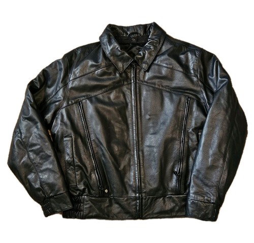 Hein Gericke First Gear Leather Jacket Motorcycle Biker Liner SZ XLarge ...