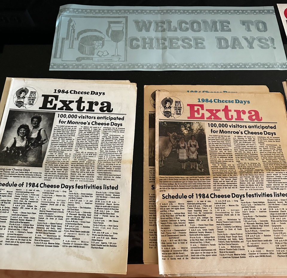 1980s - 2012 Green County Cheese Days Newspapers Monroe WI | eBay