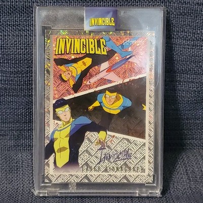 2025 Keepsake Invincible Invincible SILVER LASER SIGNAGRAPH 108/500 ...