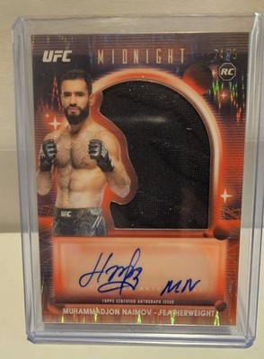 Muhammadjon Naimov RC 2025 tOPPS mIDNIGHT RPA Dusk #/75 Auto | eBay