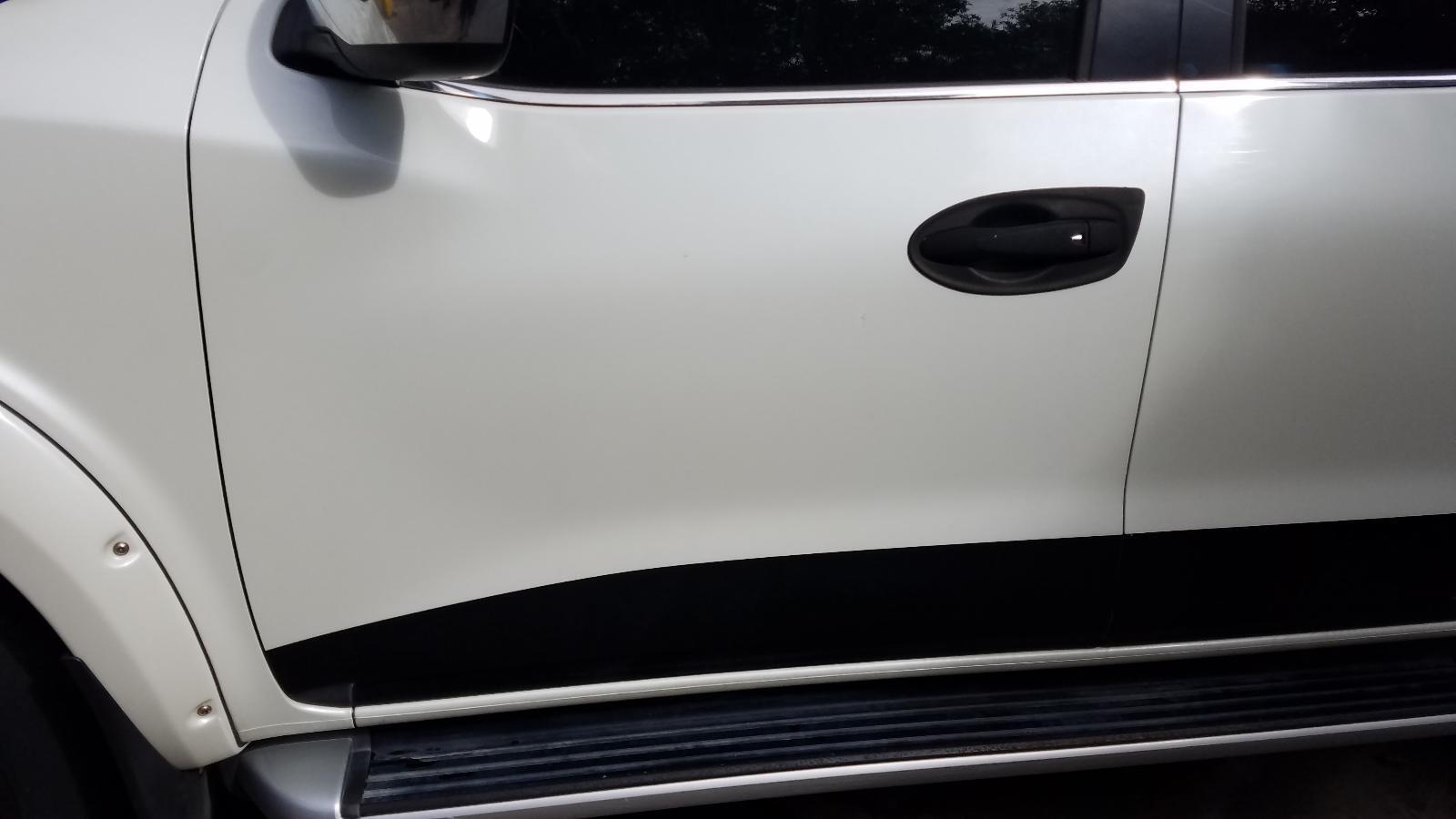 NISSAN NAVARA LEFT FRONT DOOR NP300, DUAL CAB, 05/15- A GRADE - colour ...