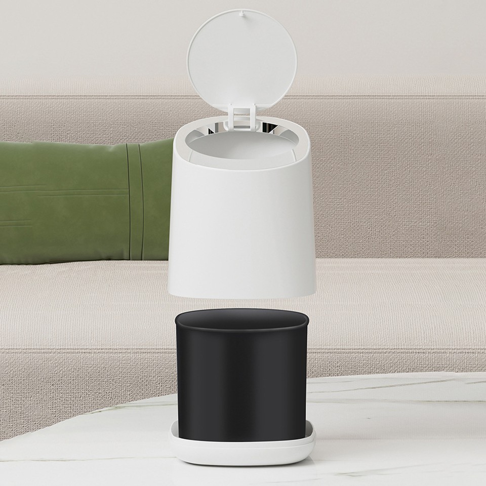 Garbage Container Large Capacity Multipurpose Garbage Table Waste Bin ...