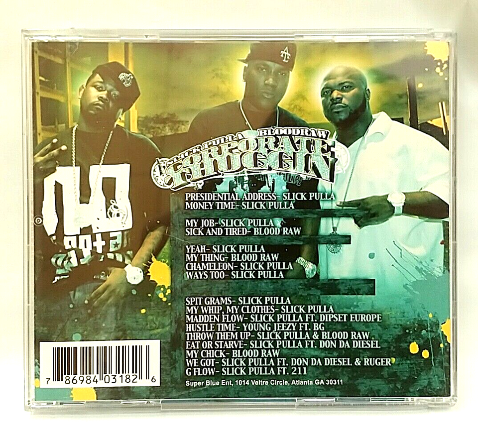 (CD) Young Jeezy Presents Slick Pulla, Blood Raw – The Shield Gang ...