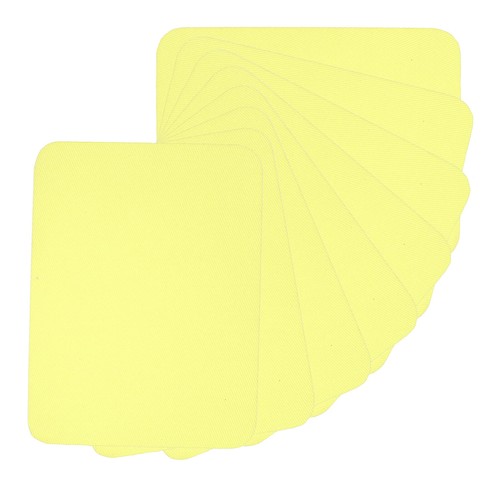 Fabric Iron-on Patches, 8Pcs 5x4 Inch 100% Cotton Patches Kit, Light ...