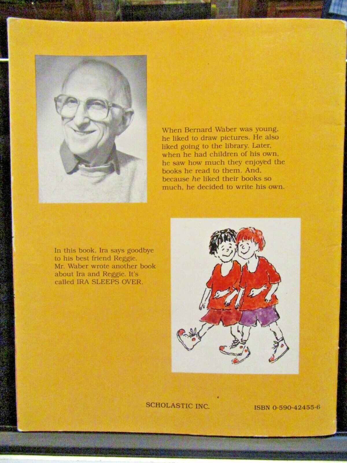 Ira Says Goodbye by Bernard Waber Paperback 1990 Ages 4-8 Friend Moving ...