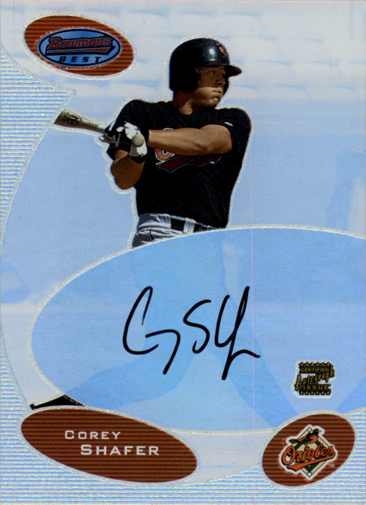 2003 Bowman's Best #CSS Corey Shafer FY AUTO RC - NM-MT | eBay