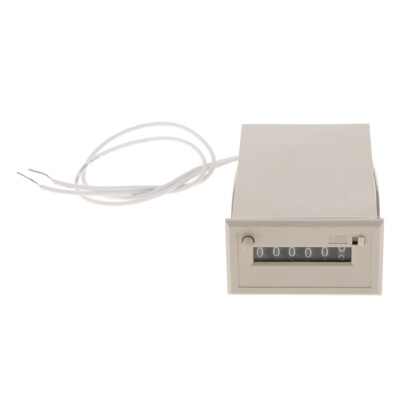 Electromagnetic Pulse Counter,1 pcs DC 24V CSK6-NKW 6 Digits | eBay UK