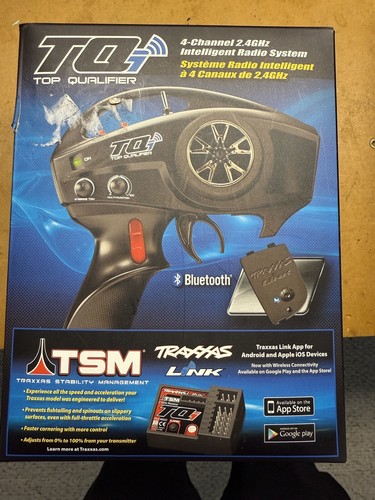 Traxxas TQi 2.4GHz 4-Channel Radio w/Link Wireless TSM & Micro Receiver ...