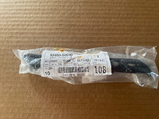Toyota Oem-fender Liner Brace Left 5383560040 for sale online | eBay