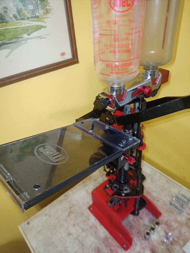 PROGRESSIVE 200ct ONLY AUTO-FEEDER Mec reloader QUICK-ADJUST trap skeet ...