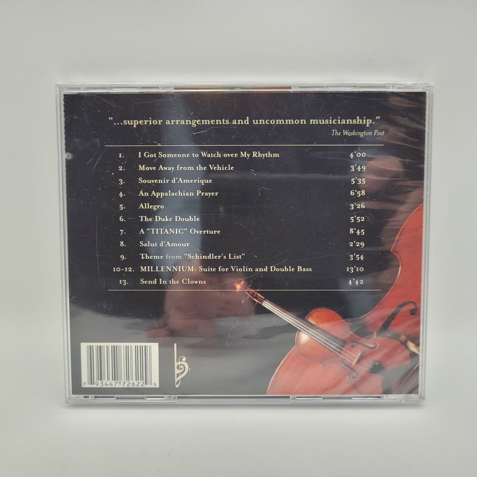Bridging the Gap CD Peter Wilson and Aaron Clay String Duo Jazz Violin ...
