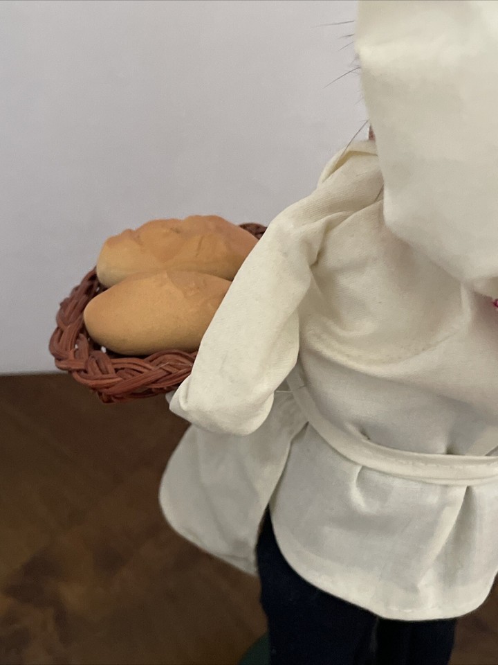 RARE Byers Choice Caroler Professionals Bread Baker Chef Figure | eBay