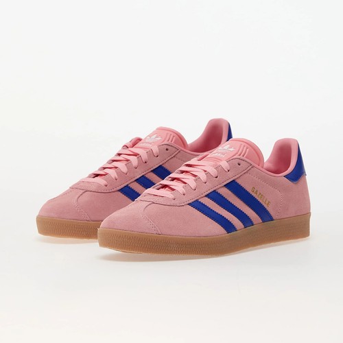 Adidas Originals Gazelle Semi Pink Spark Lucid Blue JI2077 Casual Shoes ...