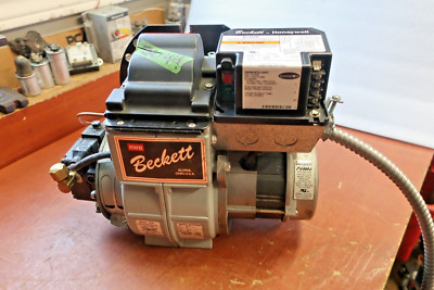 Used RWB Beckett AFG Oil Burner Tested and Working Honeywell R7184B ...