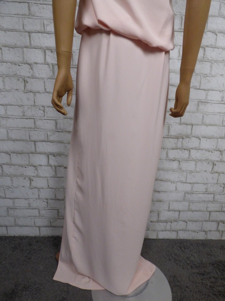 $495 Elizabeth and James Cherry Blossom Pink Kora Blouson Maxi Dress 8 ...