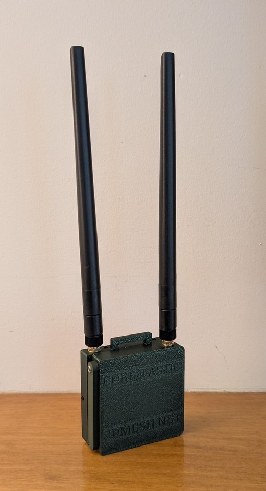 Meshtastic Meshcore Dual Heltec V3 Node with Dual External Antennas | eBay