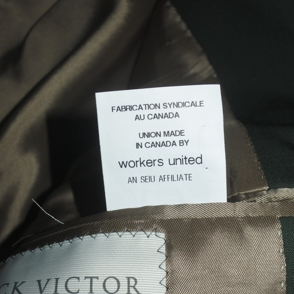 NWOT Men's 38R Reg JACK VICTOR Dean Smart Twist Wool Elastane Sport ...