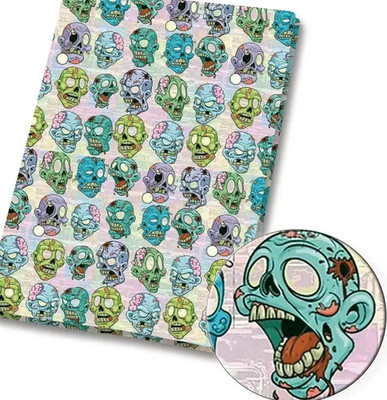 Halloween zombies polyCotton Fabric Half Yard (18” x 55”) A2 | eBay