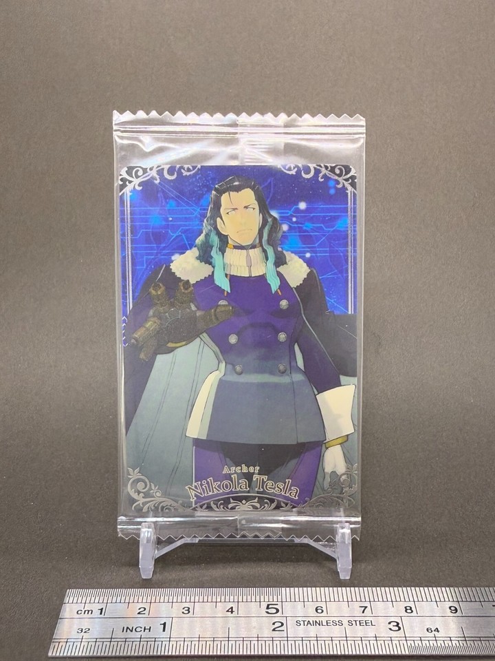 Nikola Tesla FGO PROJECT Wafer Card Type-moon BANDAI Japan 2018 N | eBay