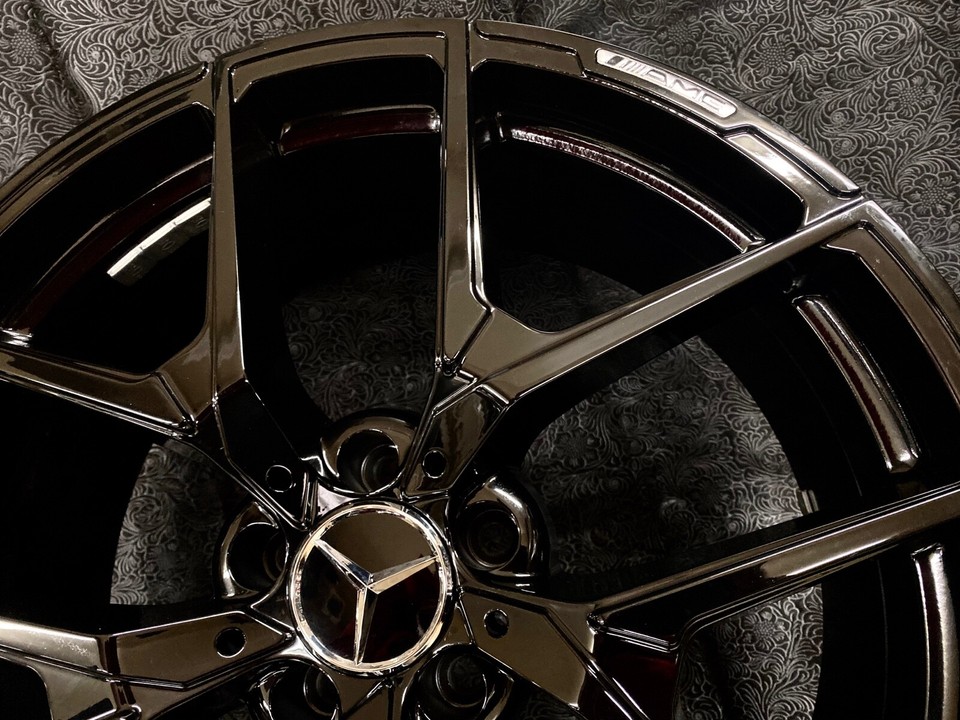 20 INCH MERCEDES SL63 RIMS WHEELS NEW SET4 20/8.5 20/9.5 SL400 SL550 ...