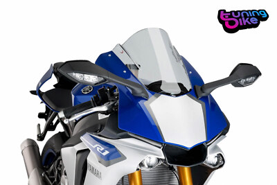 PUIG BULLE Z-RACING POUR YAMAHA YZF-R1/R1M 15-19 TRANSPARENT | eBay