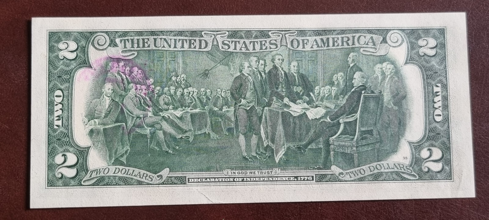 1976 Two Dollar Federal Reserve Note $2 First Day of Issue Postmarked ...