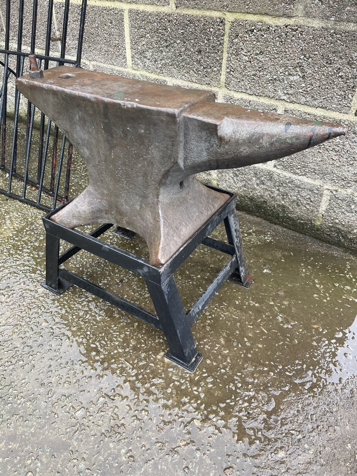 Blacksmiths Anvil - Complete With Stand | eBay UK