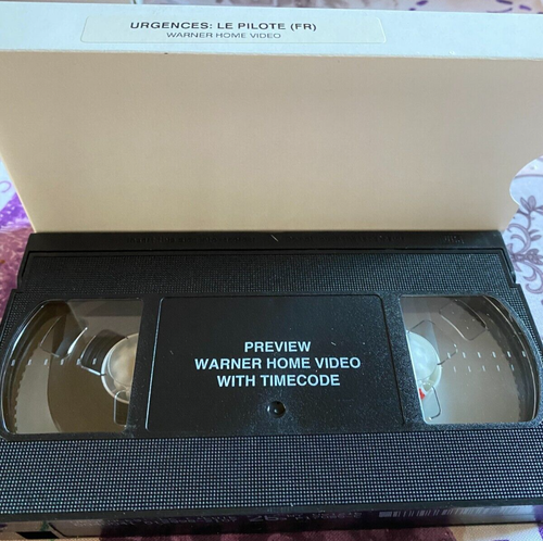 (V2) cassette vhs demo tape video club viewing urgence le pilote | eBay