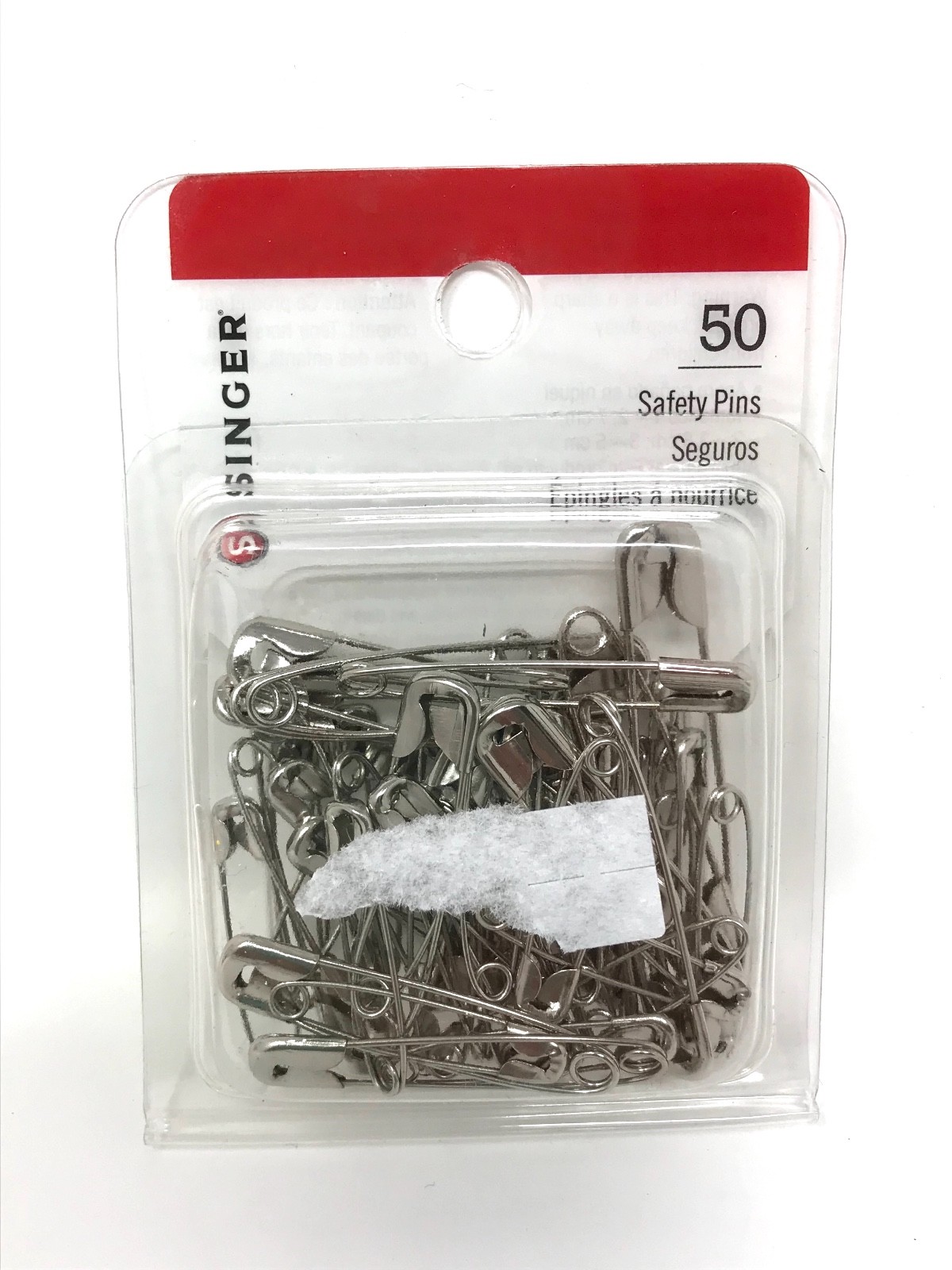 Singer Assorted lot of multisize 50 count Safety Pins sewing hemming ...