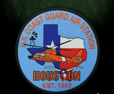 USCG COAST GUARD AIR STATION HOUSTON PATCH | eBay