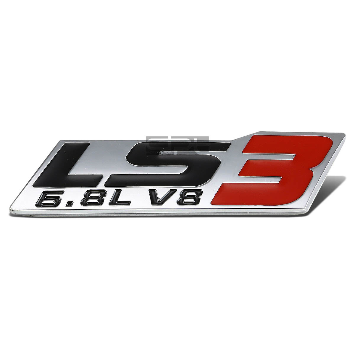 Fit 6.8 Chevy/Gm Ls3 Ls V8 Metal Bumper Trunk Grill Emblem Decal ...